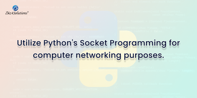 Role Of Python Socket Programming In Computer Networking 7350
