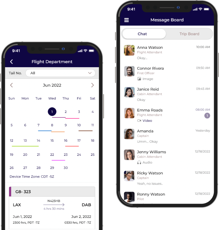 Aviation Trip Management App | AircraftCrews Case Study